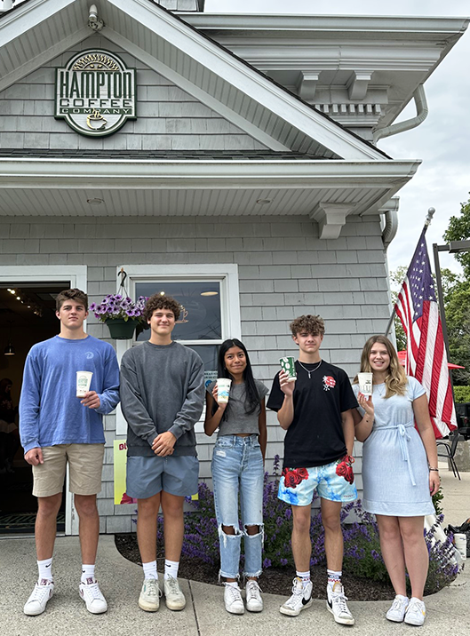 Student-Designed Cups Featured All Month at Hampton Coffee – Hampton ...