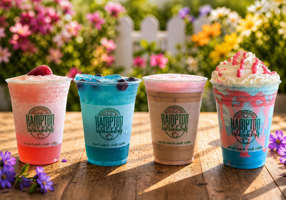 Summer 2026 Drinks & Food Specials at Hampton Coffee Company ...